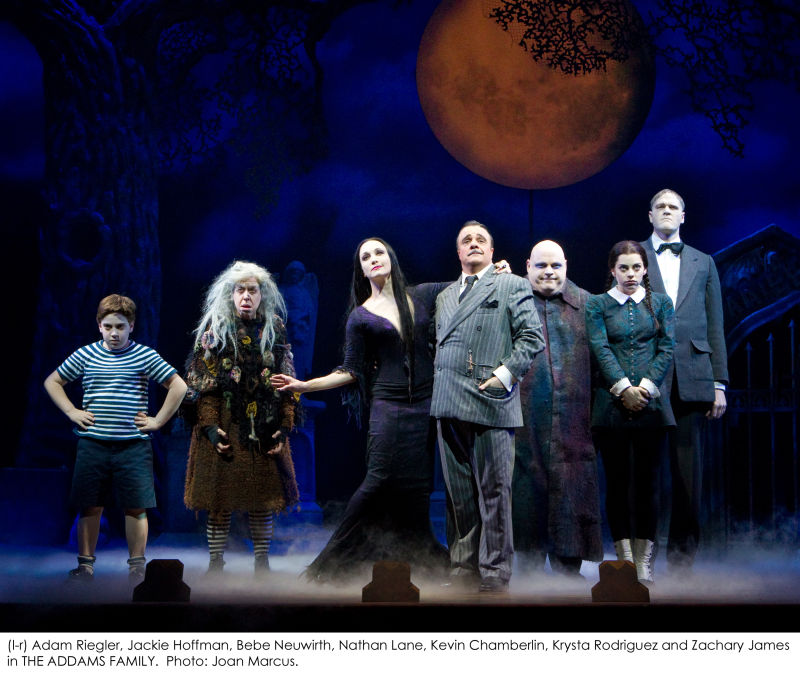 "The Addams Family" - první fotografie z Broadwaye | Musical.cz