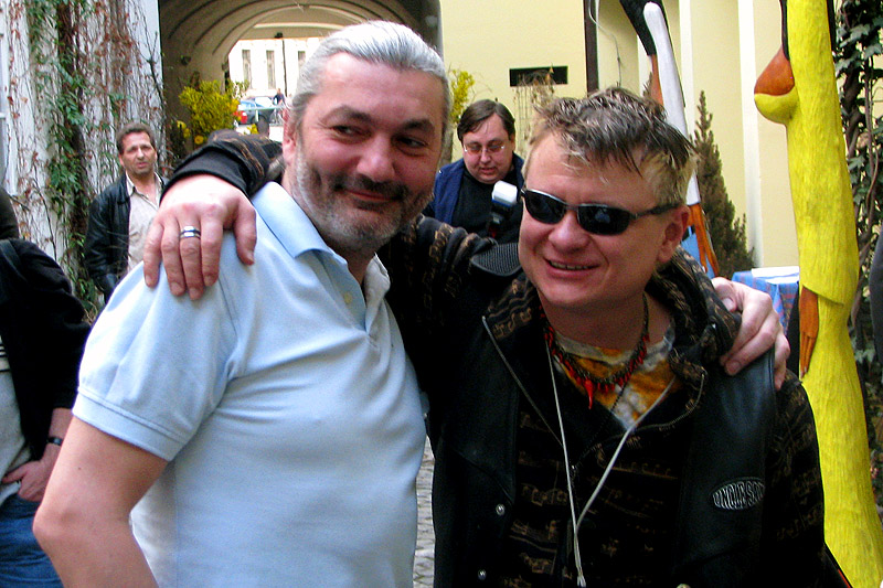 Daniel Hůlka, Josef Vojtek a Marian Vojtko pokřtili CD "Barona Prášila ...